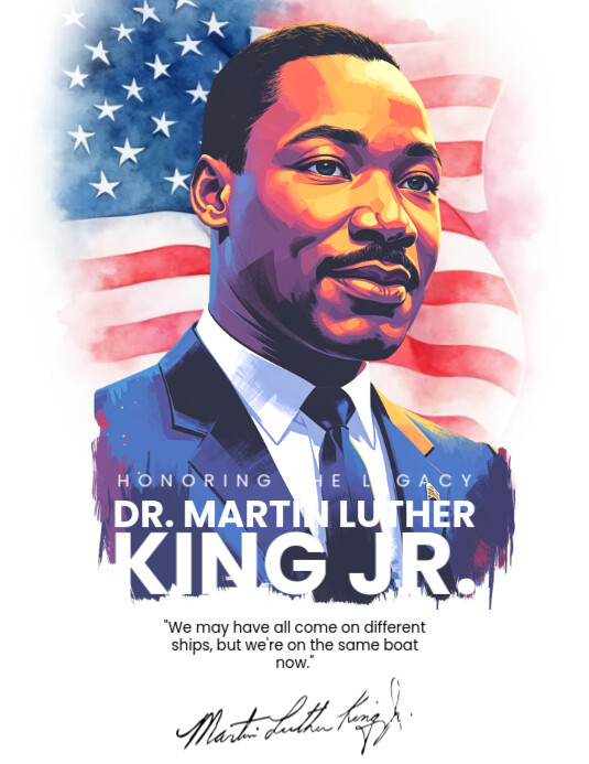 MLK day Template | PosterMyWall