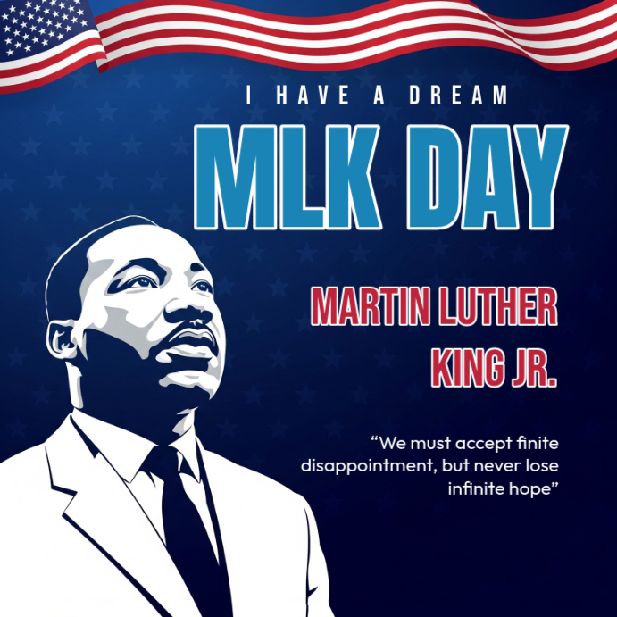 mlk day Template | PosterMyWall