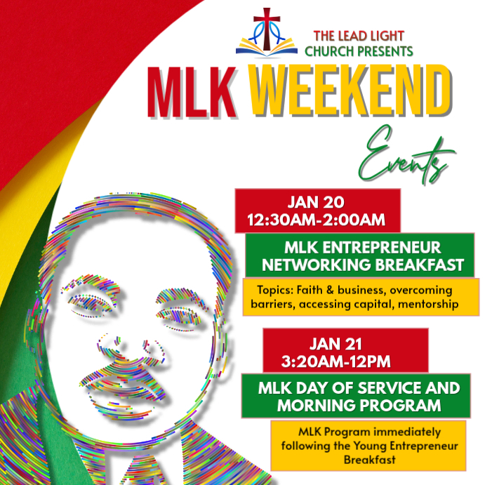 MLK Day Template | PosterMyWall