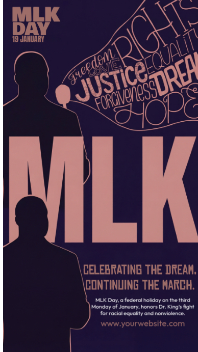 MLK Day Template | PosterMyWall
