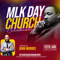 Mlk day Template | PosterMyWall
