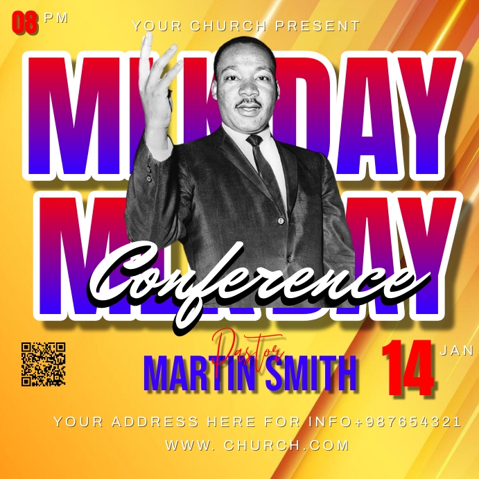 Copy of Mlk day flyer | PosterMyWall