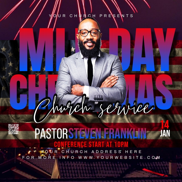 Mlk day flyer Template | PosterMyWall