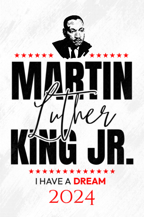 Copy of MLK Day Minimal Design | PosterMyWall
