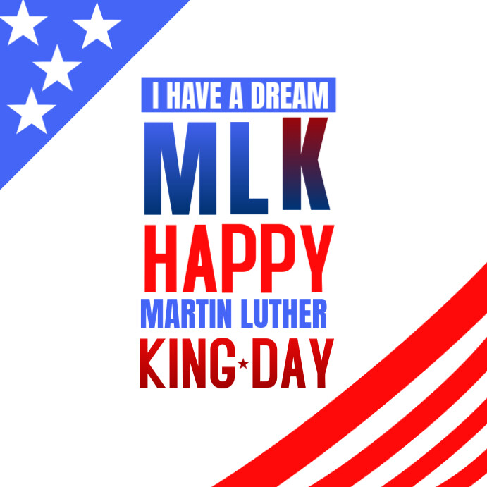 Mlk Day Template Instagram Post | PosterMyWall
