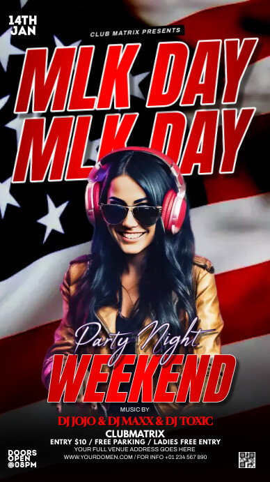 Copy of Mlk day weekend | PosterMyWall