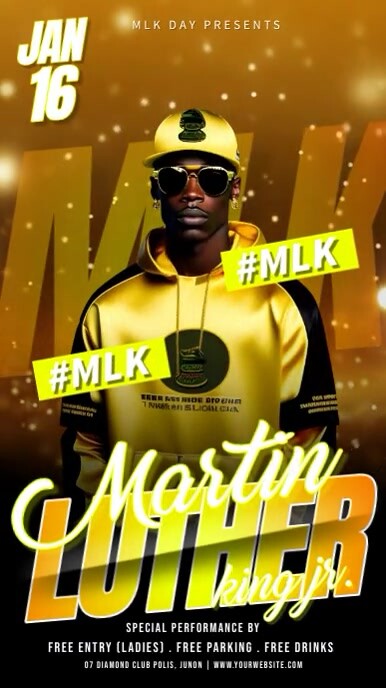 MLK Event Day Template | PosterMyWall