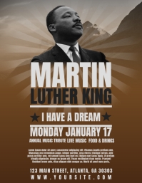 MLK Flyer Template Design | PosterMyWall