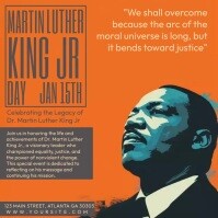 mlk instagram post Template | PosterMyWall