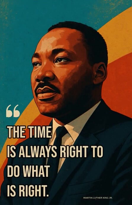 MLK Legacy – A Vision for Justice and Peace Template | PosterMyWall