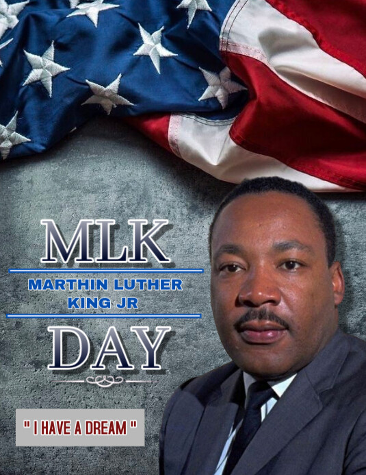 MLK Memorial Day Template | PosterMyWall