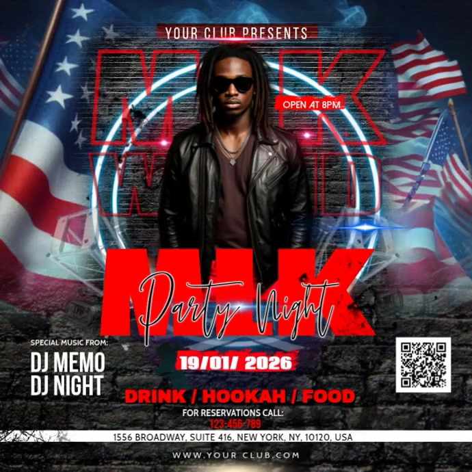 MLK night Template | PosterMyWall