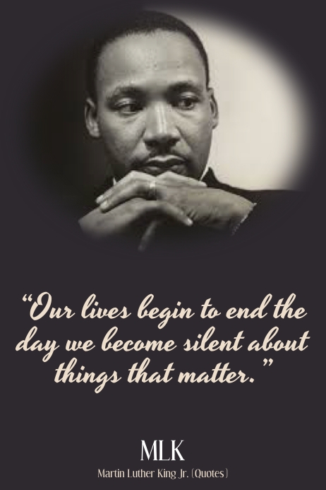 MLK Poster, Martin Luther King Jr. Template | PosterMyWall
