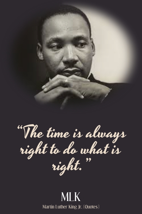 MLK Poster, Martin Luther King Jr. Template | PosterMyWall