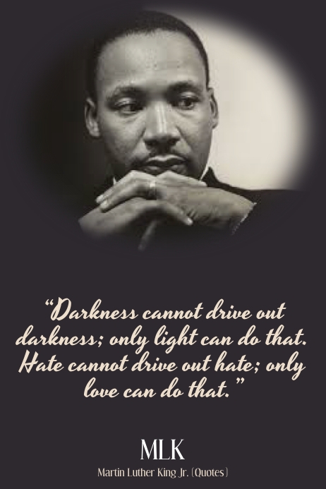 MLK Poster, Martin Luther King Jr. | PosterMyWall
