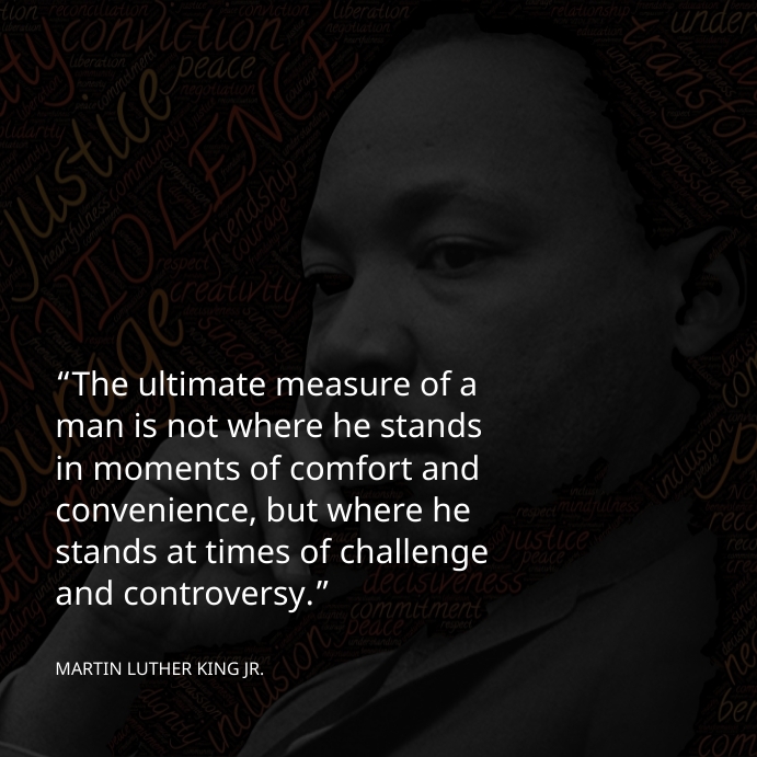 mlk qoutes Template | PosterMyWall