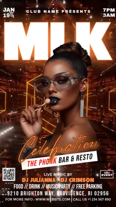 Plantilla de MLK Weekend Celebration Digital Display (9:16) | PosterMyWall