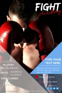 MMA poster Template | PosterMyWall