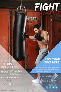 MMA poster Template | PosterMyWall