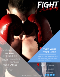 MMA poster Template | PosterMyWall