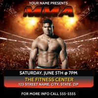 fight night Template | PosterMyWall