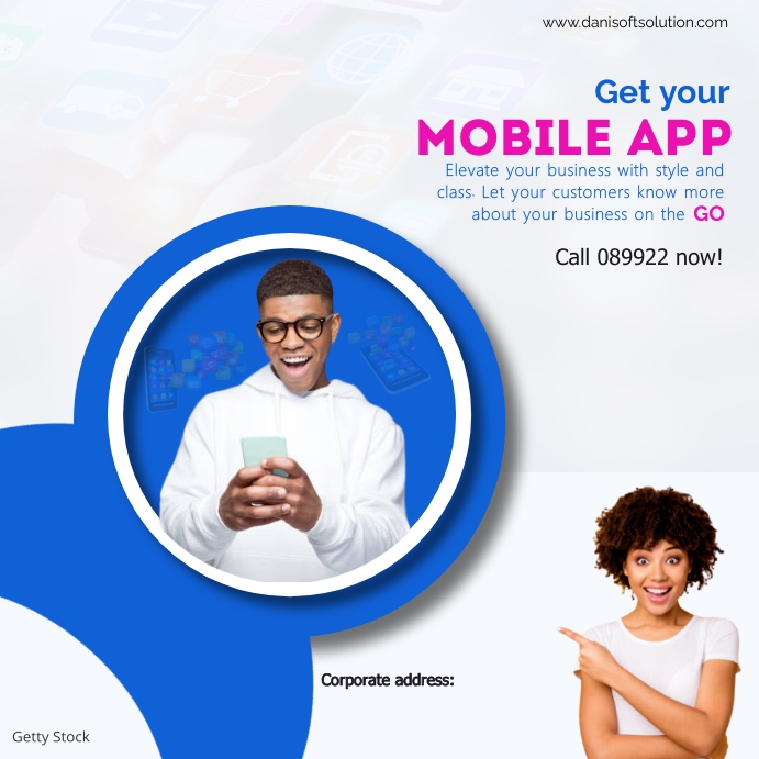 Copy of Mobile App business flyer template | PosterMyWall