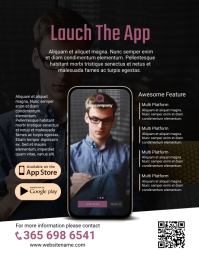 490+ mobile app launch flyer Customizable Design Templates | PosterMyWall