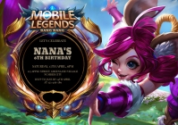 Mobile Legends Birthday Invitation Template | PosterMyWall