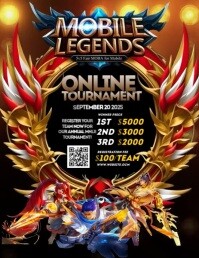 Mobile Legends Tournament Video Template | PosterMyWall