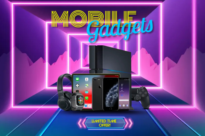 Plantilla de Mobile Promo | PosterMyWall