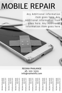 Mobile Repair Form Template | PosterMyWall