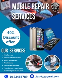 mobile repair flyers Template | PosterMyWall