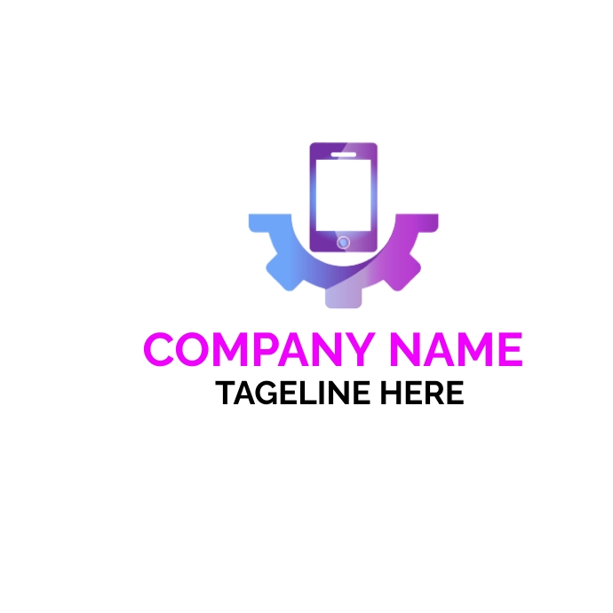 mobile repairing app logo Template | PosterMyWall