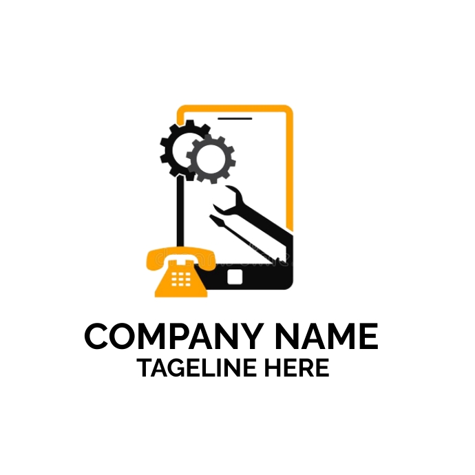 mobile repairing app logo Template | PosterMyWall