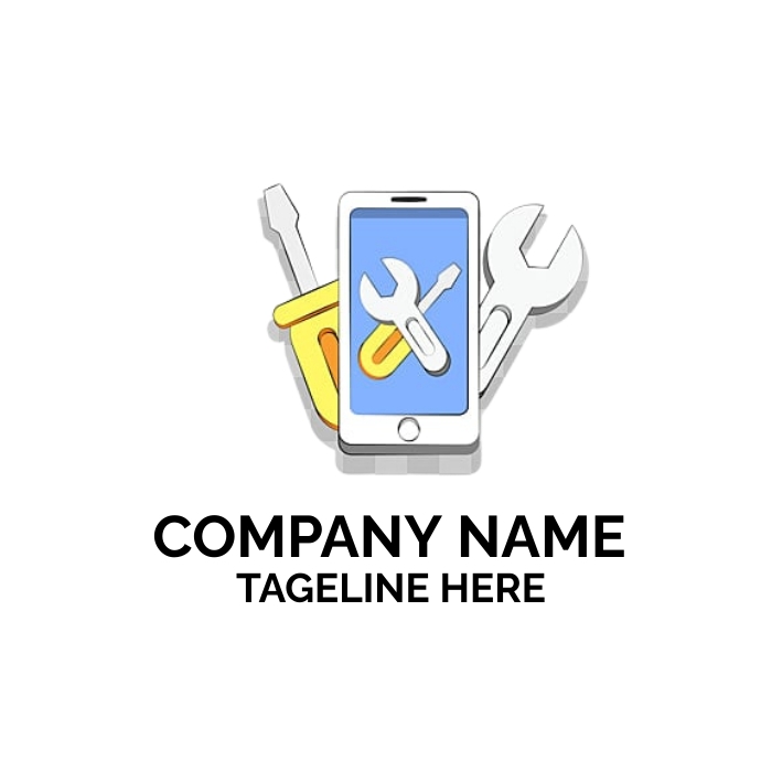 mobile repairing app logo Template | PosterMyWall