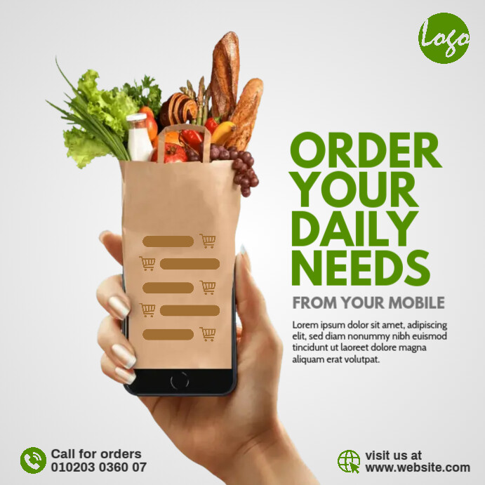 Mobile Shop Ad Template | PosterMyWall