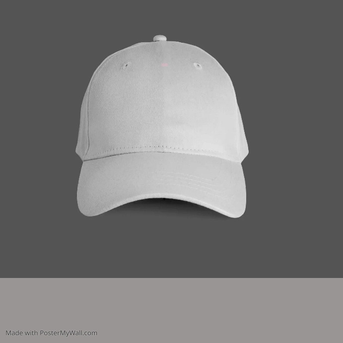 Mockup cap poster design template | PosterMyWall