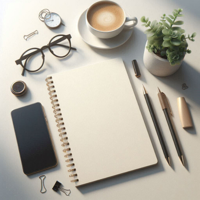 Copy of mockup notepad blank template | PosterMyWall