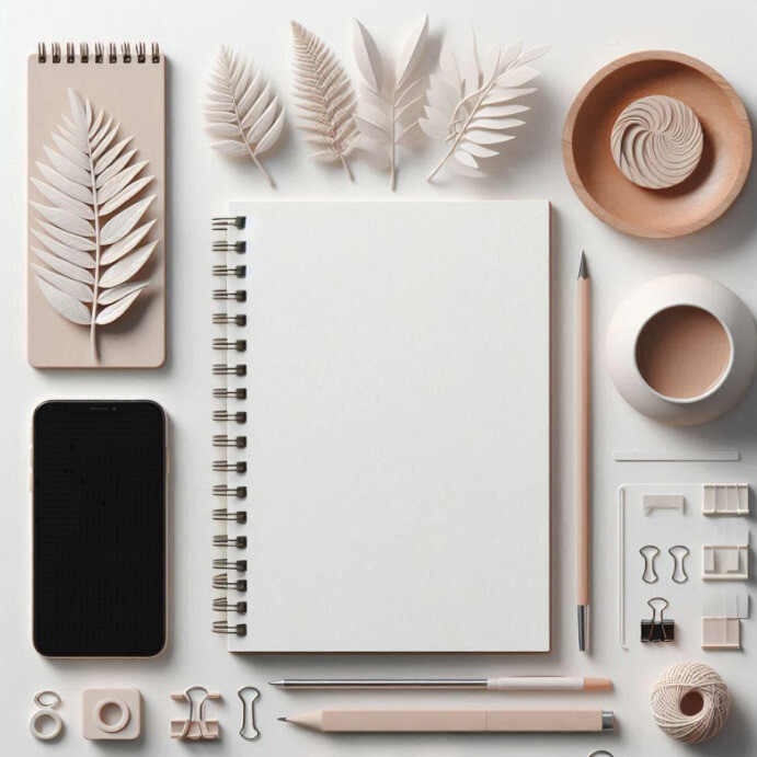 Copy of mockup notepad blank template | PosterMyWall