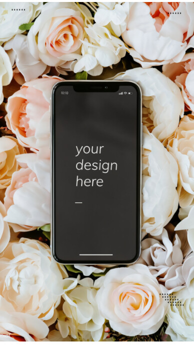 Mockup phone design template | PosterMyWall