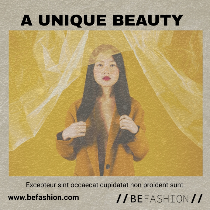 Plantilla de Model AD | PosterMyWall