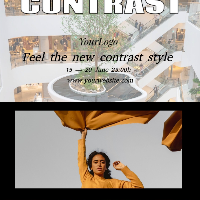 Copy of Model AD | PosterMyWall