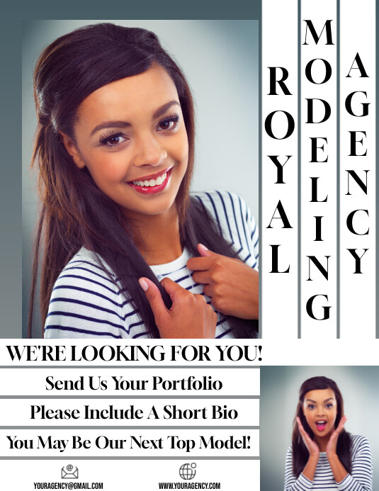 Copy of MODELING AGENCY | PosterMyWall