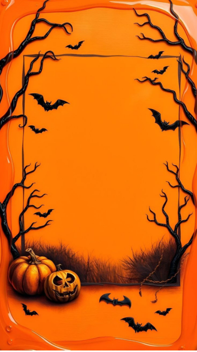 Plantilla de Modern & Minimal “spooky Halloween Background With ...