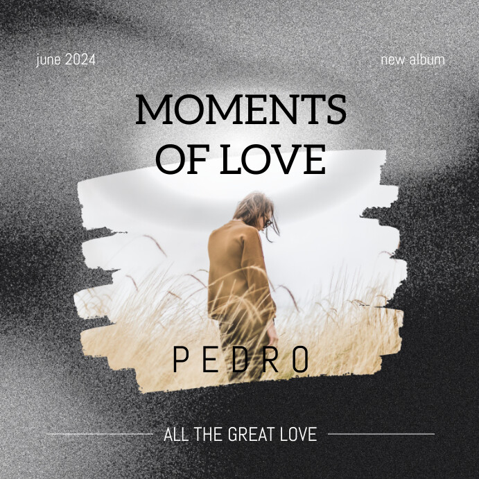 Plantilla de Modern & Minimal Album Cover | PosterMyWall