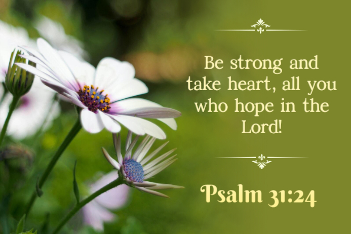 Modern & Minimal Bible Memory Verse Scripture Art Hope Church Social ...