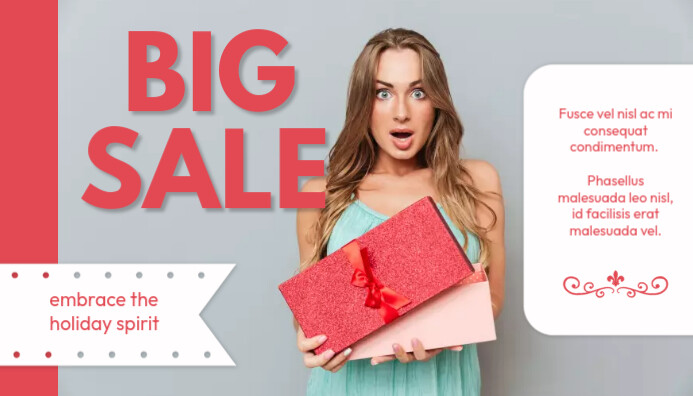 Copy of Modern & Minimal Big Sale Blog Header | PosterMyWall