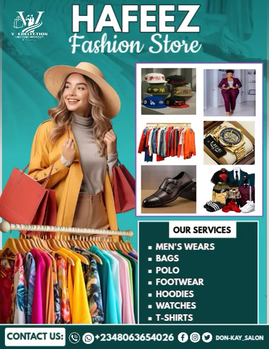 Modern & Minimal Boutique/fashion Store Flyer (us Letter) Template ...