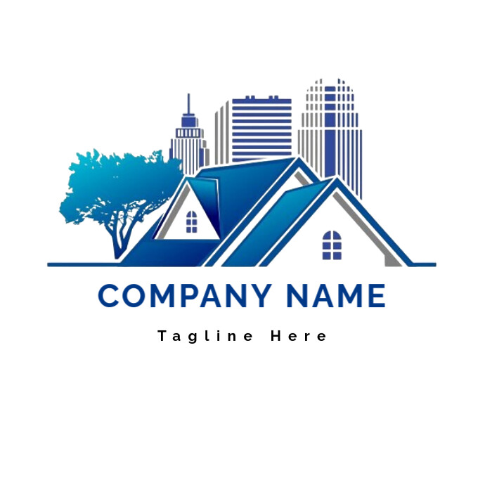 Copy of Modern & Minimal Building Construction Logo | PosterMyWall