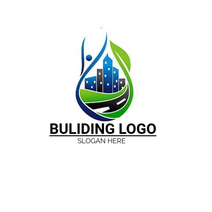 Copy of Modern & Minimal Buliding Logo Logo | PosterMyWall